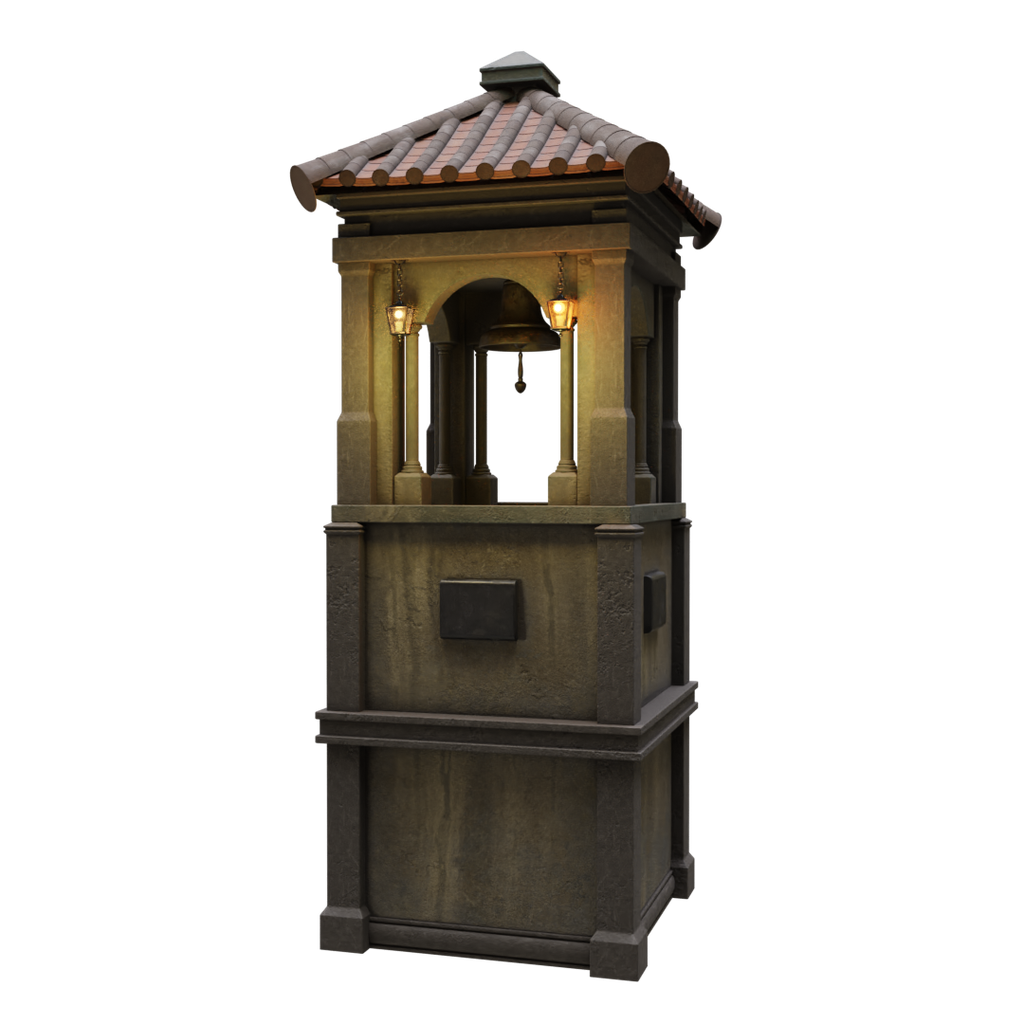 BlenderKit | Download the Bell Tower model