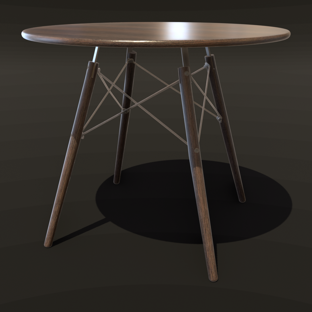 Modern Round Coffee Table | Tables models | BlenderKit