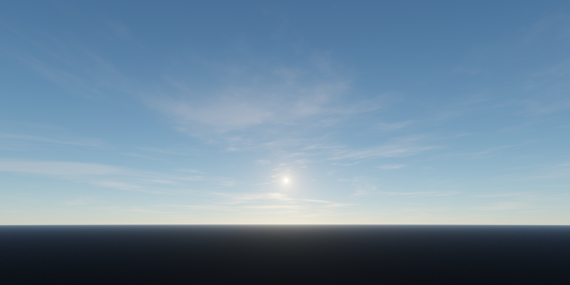 Blue Sunny Sky | Nature HDRis | BlenderKit