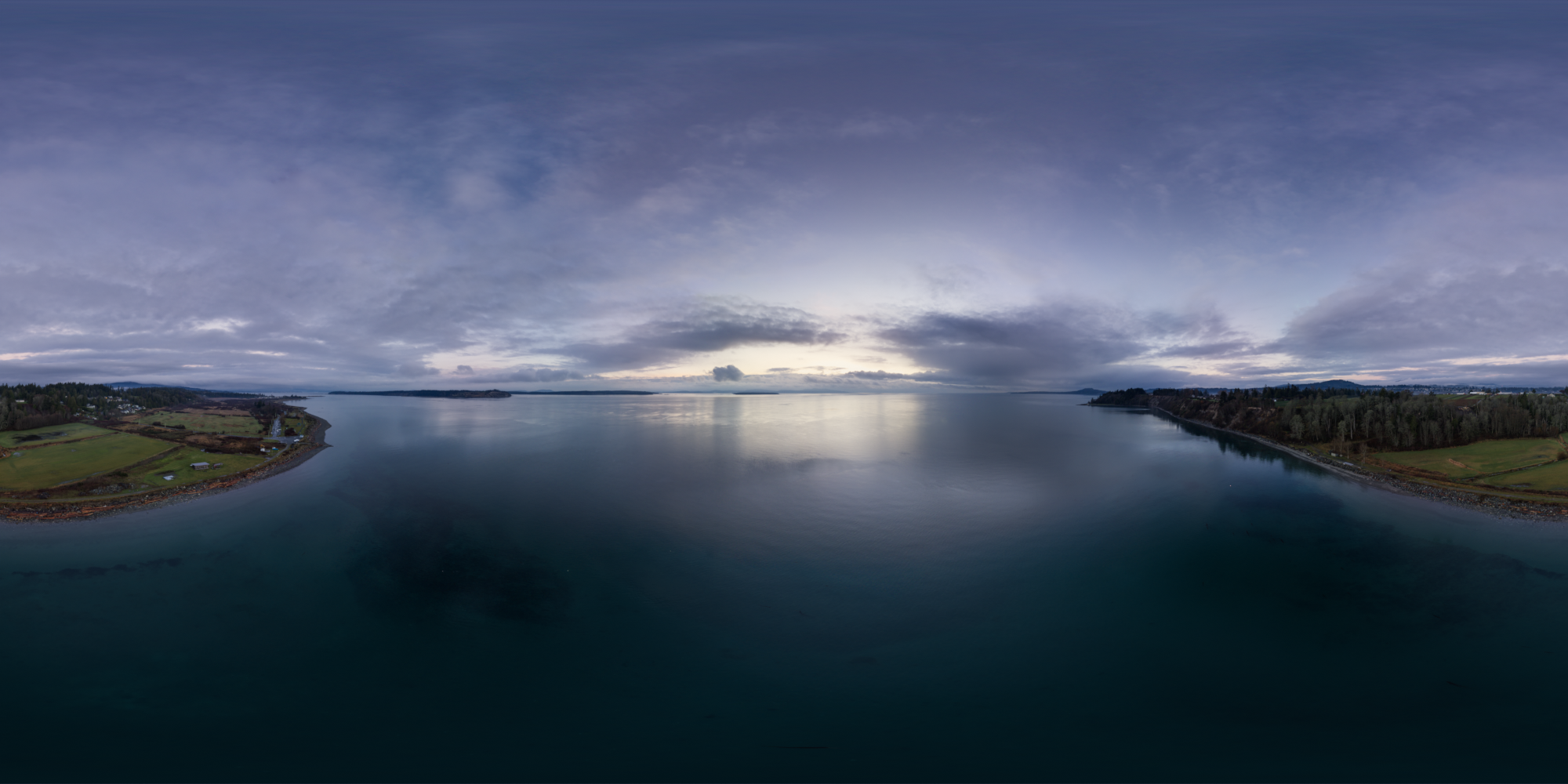 Cloudy Sunrise Ocean Coast | Nature HDRis | BlenderKit