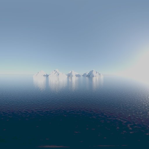 Ocean Sunrise HDRI Sky 360 Environment | Water Environments HDRis ...