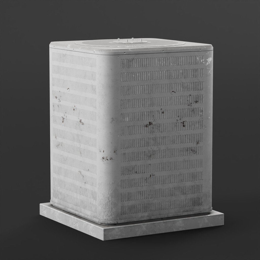 AC Unit Big | FREE Miscellaneous models | BlenderKit