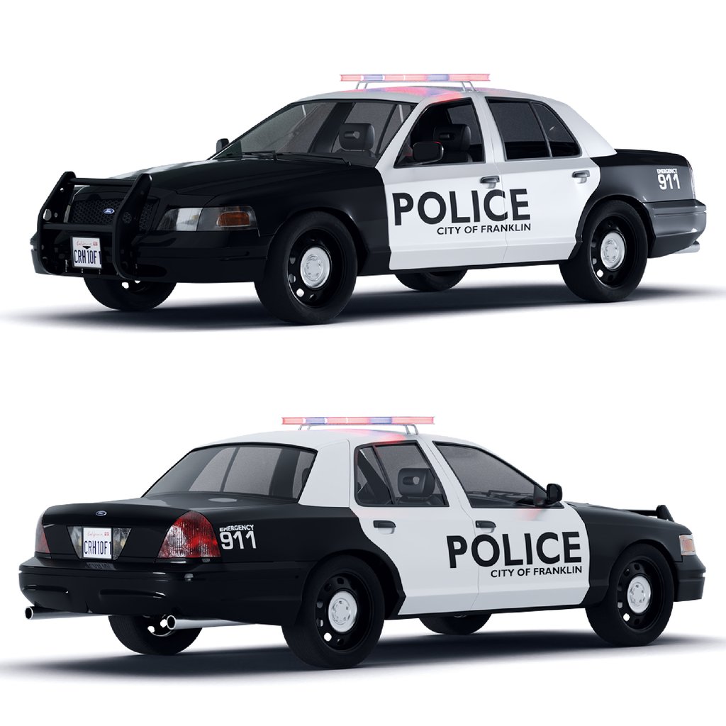 BlenderKit | Download the Police model