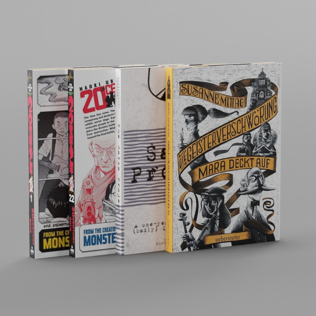 Books Pack #4 | Books models | BlenderKit