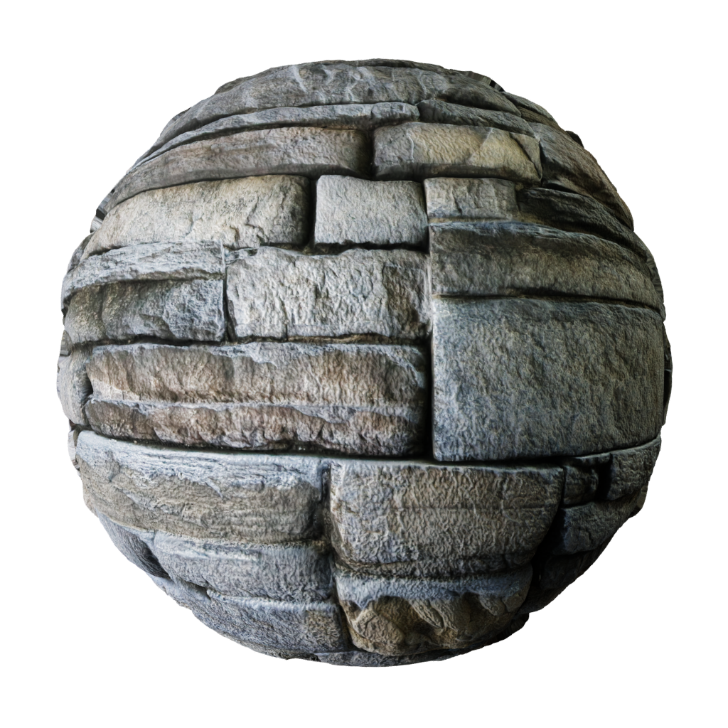 Dry Stone Wall | FREE stone materials | BlenderKit