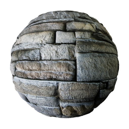 Dry Stone Wall | FREE stone materials | BlenderKit