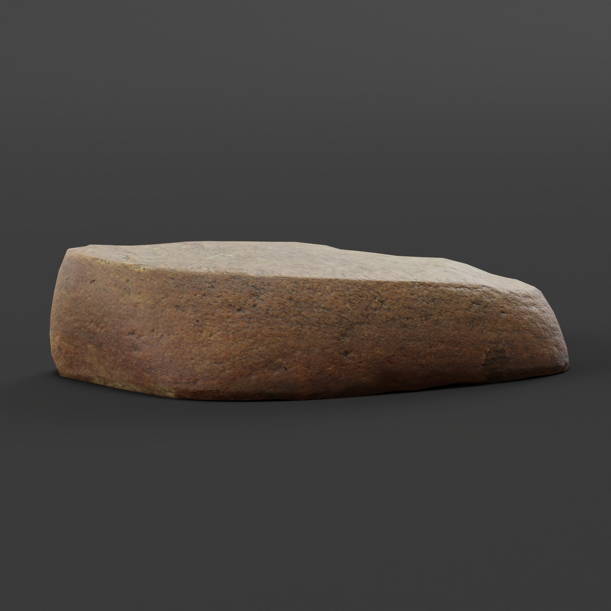 Flat rock | Environment Elements models | BlenderKit