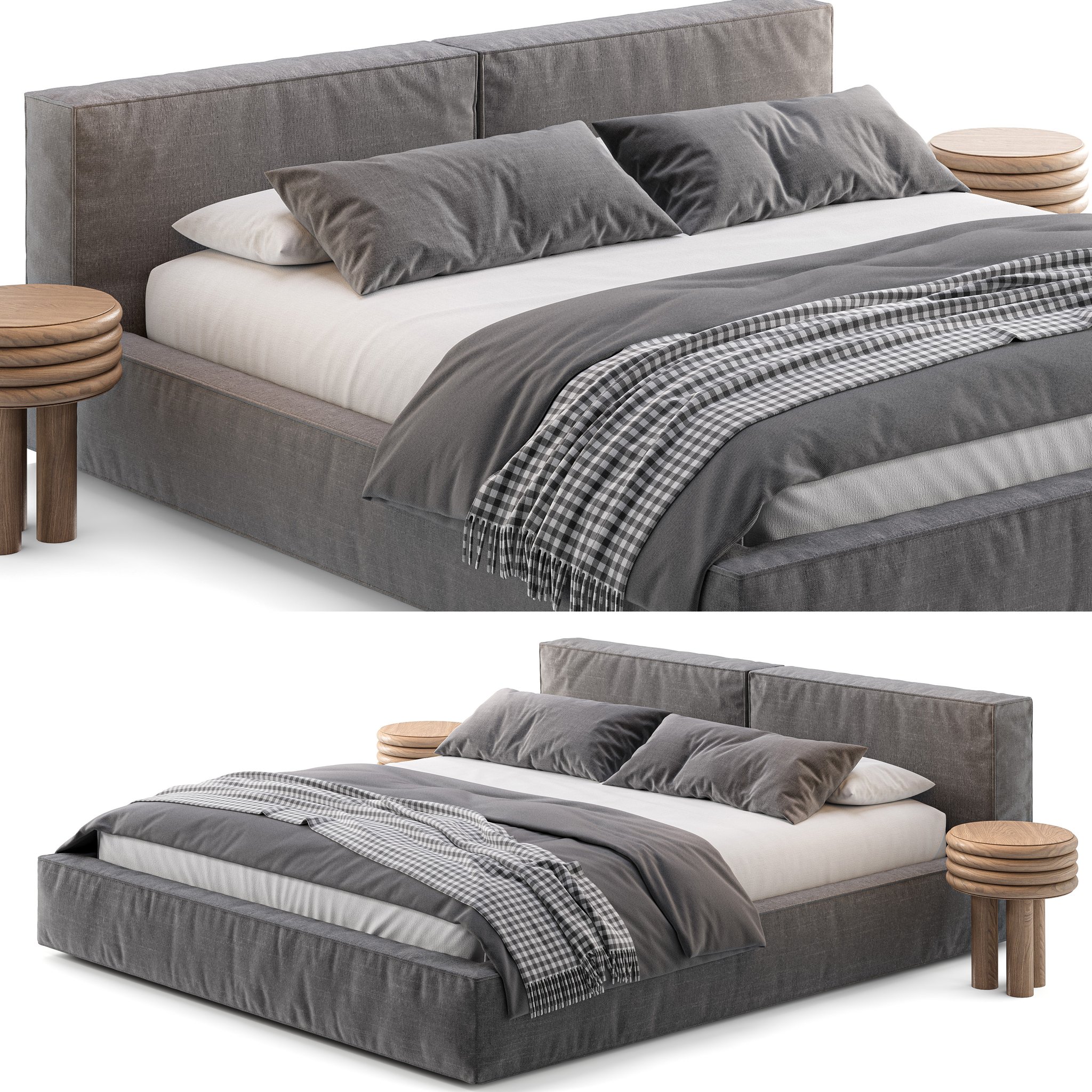 Bed Boca Navi | Beds models | BlenderKit