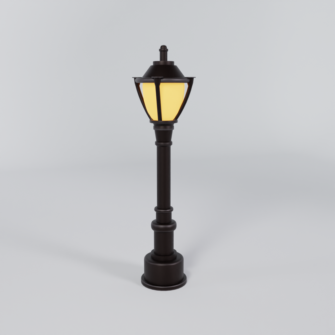 Stylized Street Light | FREE Outdoor Lights models | BlenderKit