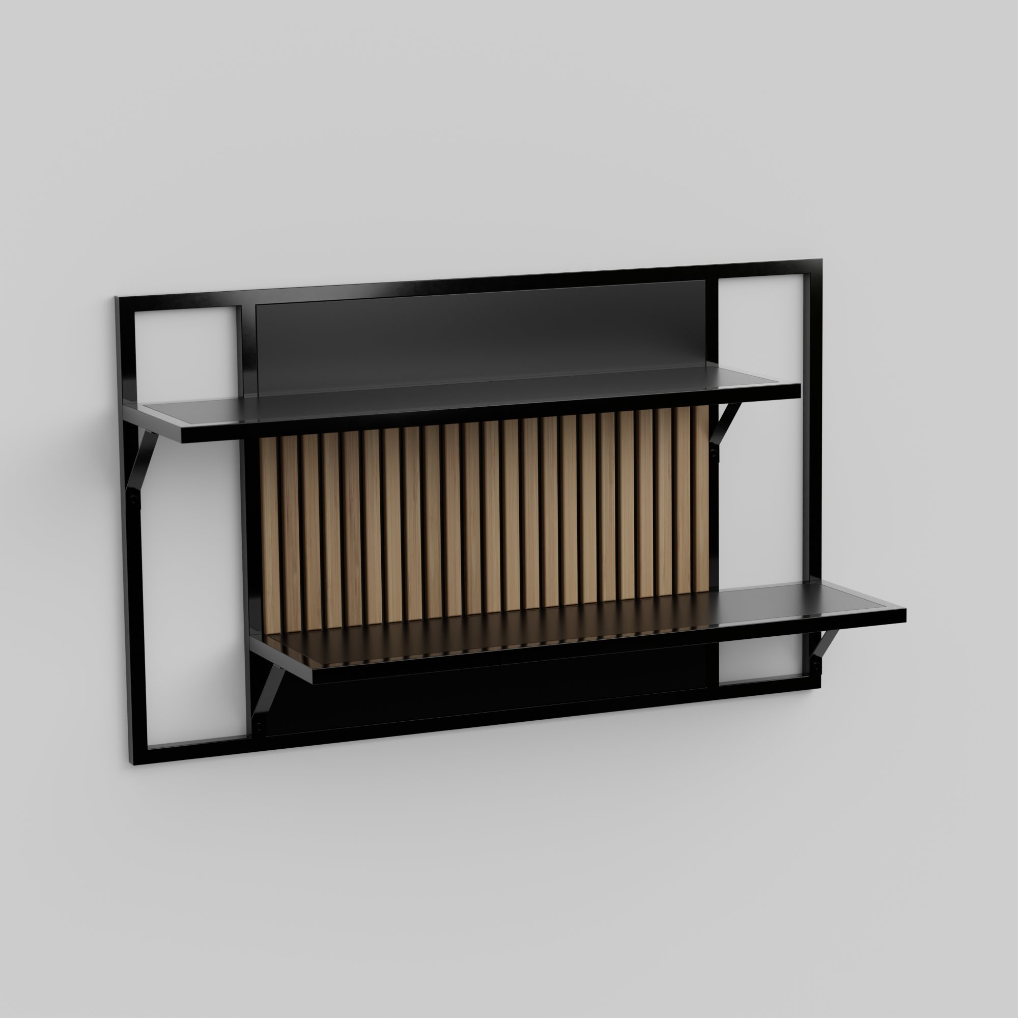 Wall Shelf Madrid | Shelves models | BlenderKit