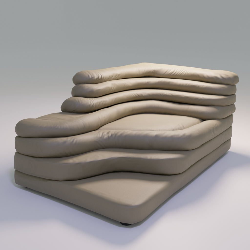 Terrazza Sofa | Sofas models | BlenderKit
