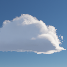 Cumulus Cloud - randomizing | FREE Clouds models | BlenderKit