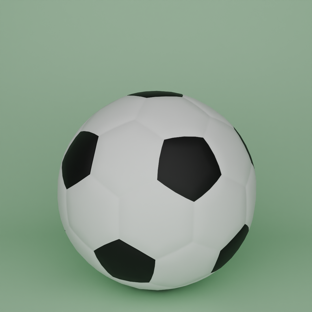 Football (Soccer Ball) | FREE Sport models | BlenderKit