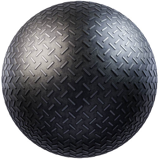 Metal tread panel rectangle pattern | FREE metal materials | BlenderKit