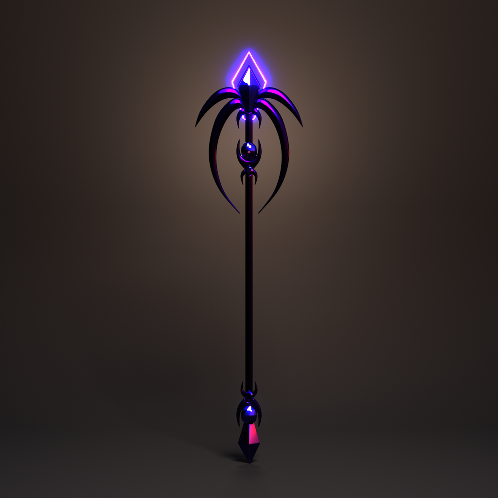 Magical Staff | Historical Weapons models | BlenderKit