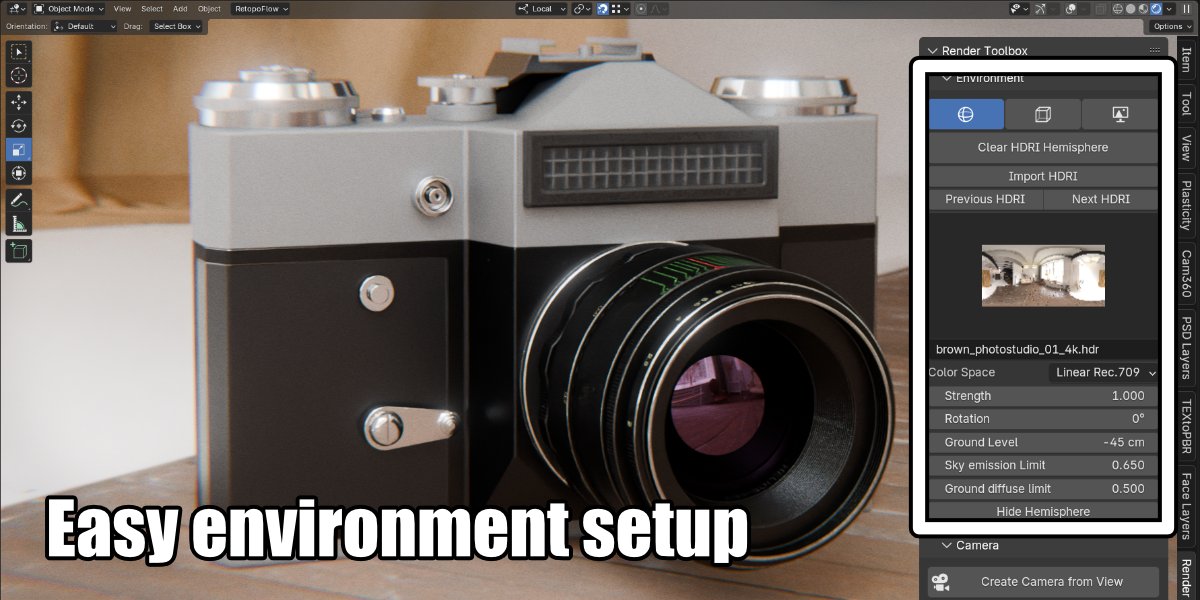 Render Toolbox / add-on | BlenderKit