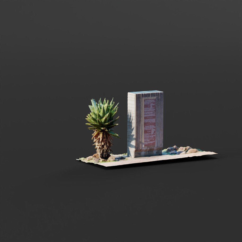 Boer War Memorial - Burcher Monument | FREE Interior Decorations models | BlenderKit