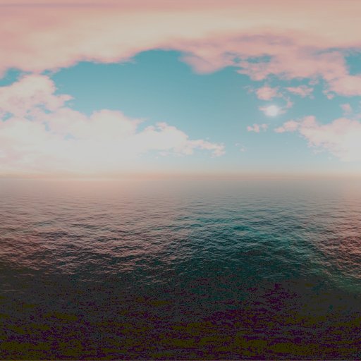 Ocean Sunrise HDRI Sky 360 Environment | Water Environments HDRis ...