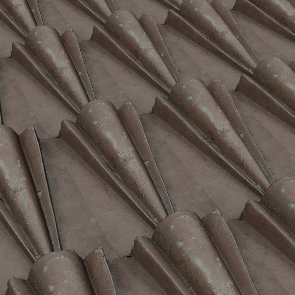Rooftop Tile | FREE Facades models | BlenderKit