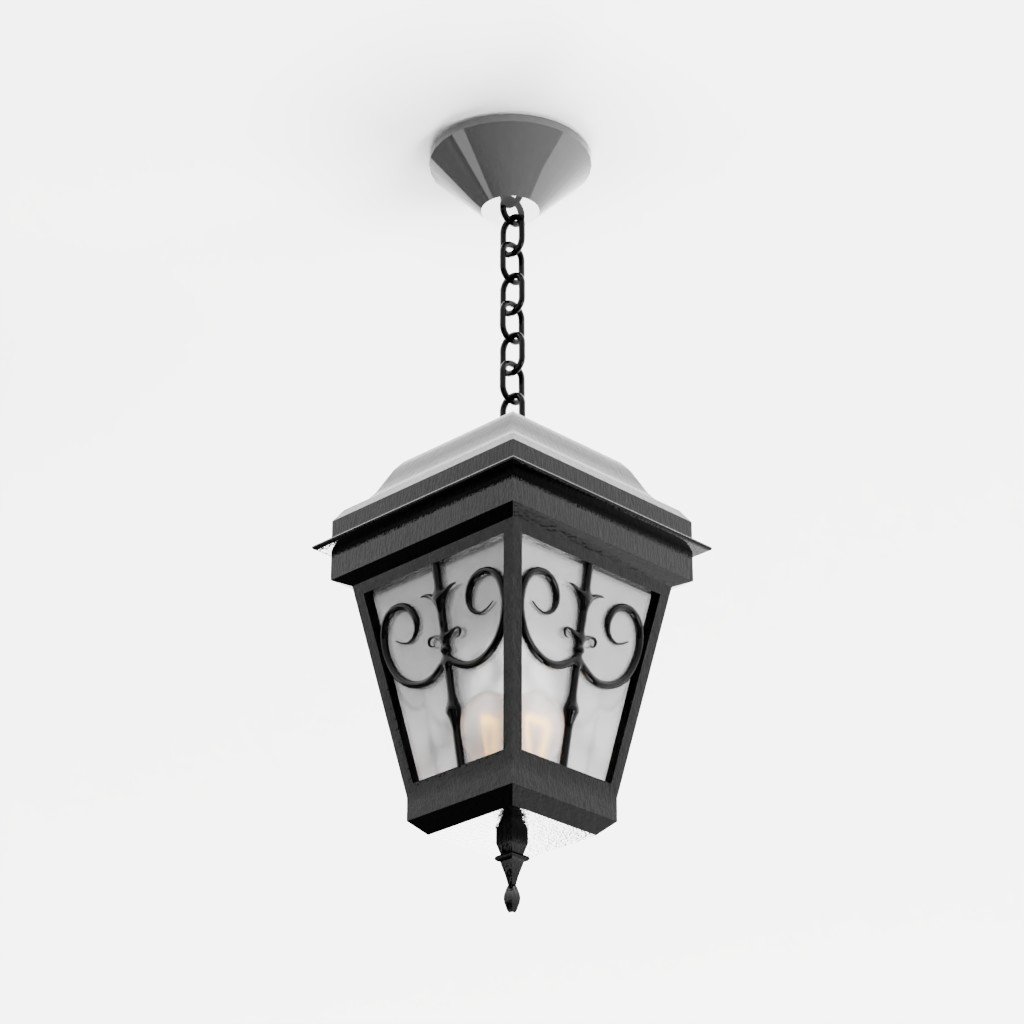 Hanging Outdoor Light | Outdoor Lights models | BlenderKit