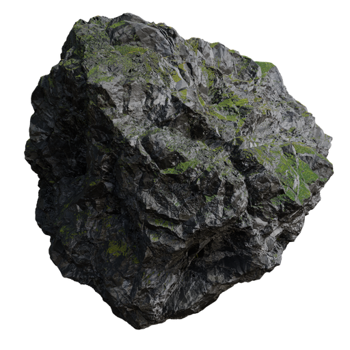 Procedural Obsidian | FREE rock materials | BlenderKit