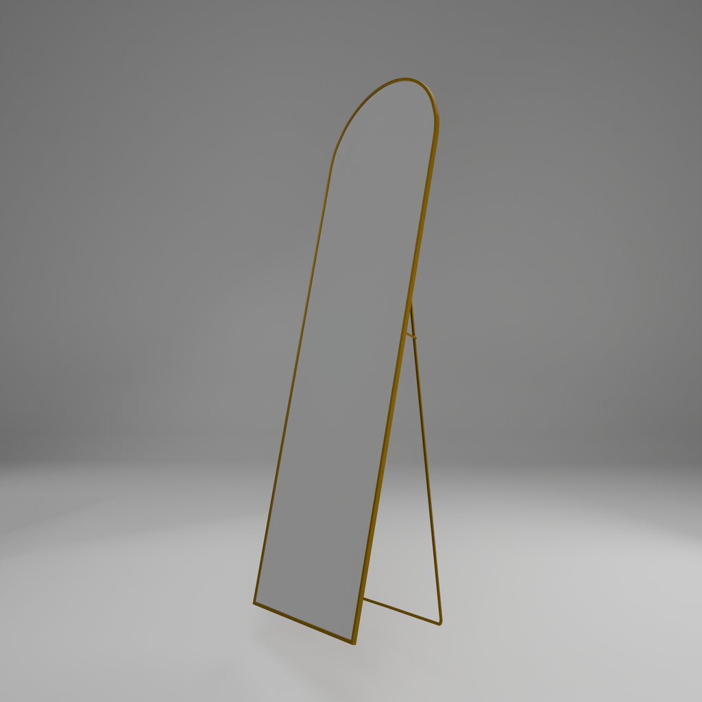 Shatterproof Metal Full Length Mirror | FREE Mirrors models | BlenderKit