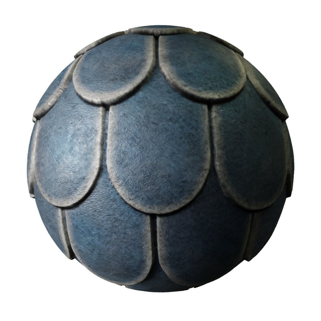 Slate Roof Tiles Dark Blue Edgewear | FREE roofing materials | BlenderKit