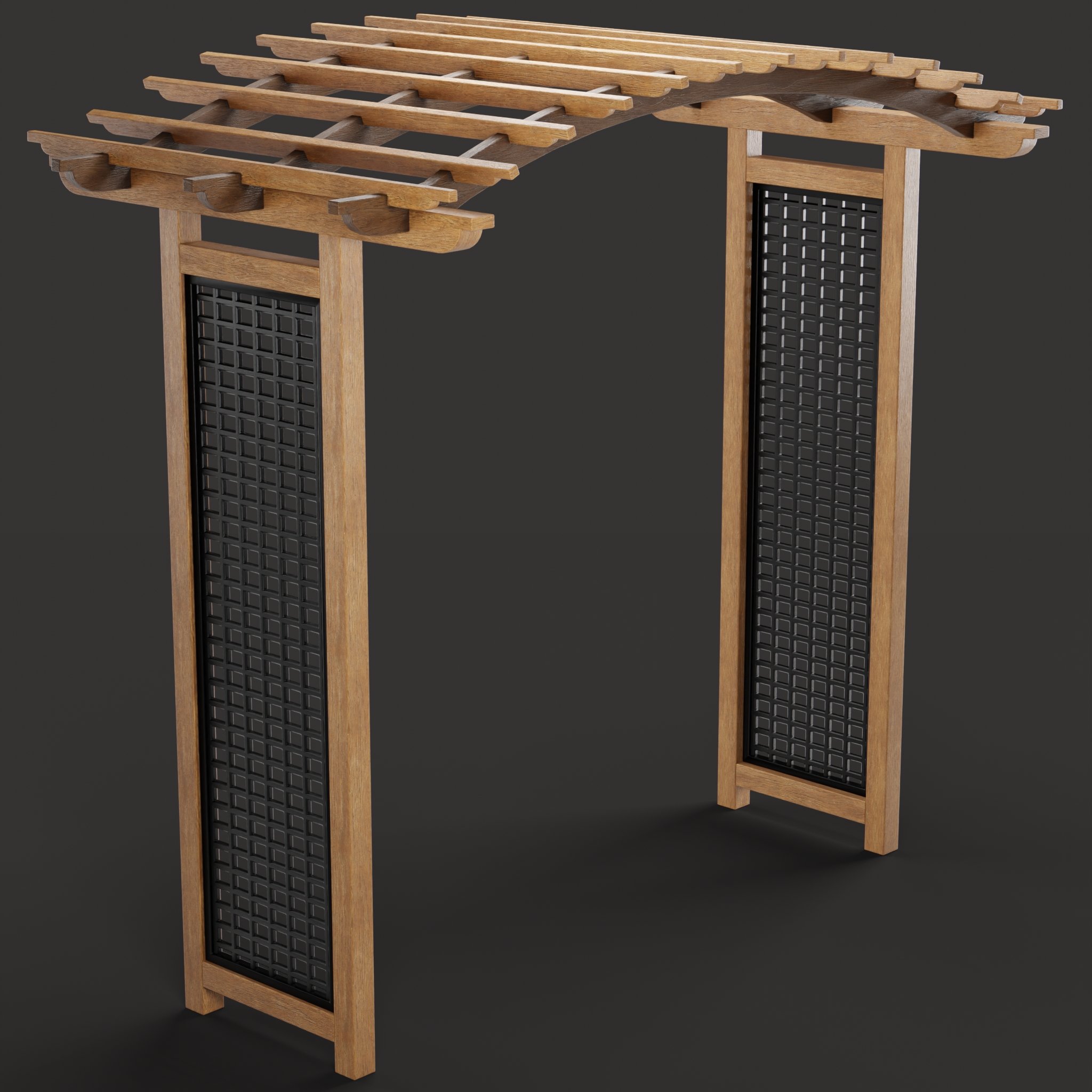 Trellis | FREE Architectural Structures models | BlenderKit