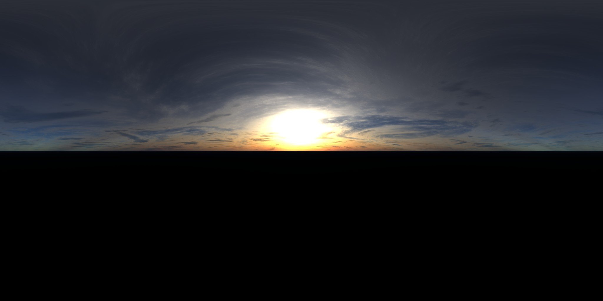 Golden Hazy Sunset | FREE Nature HDRis | BlenderKit