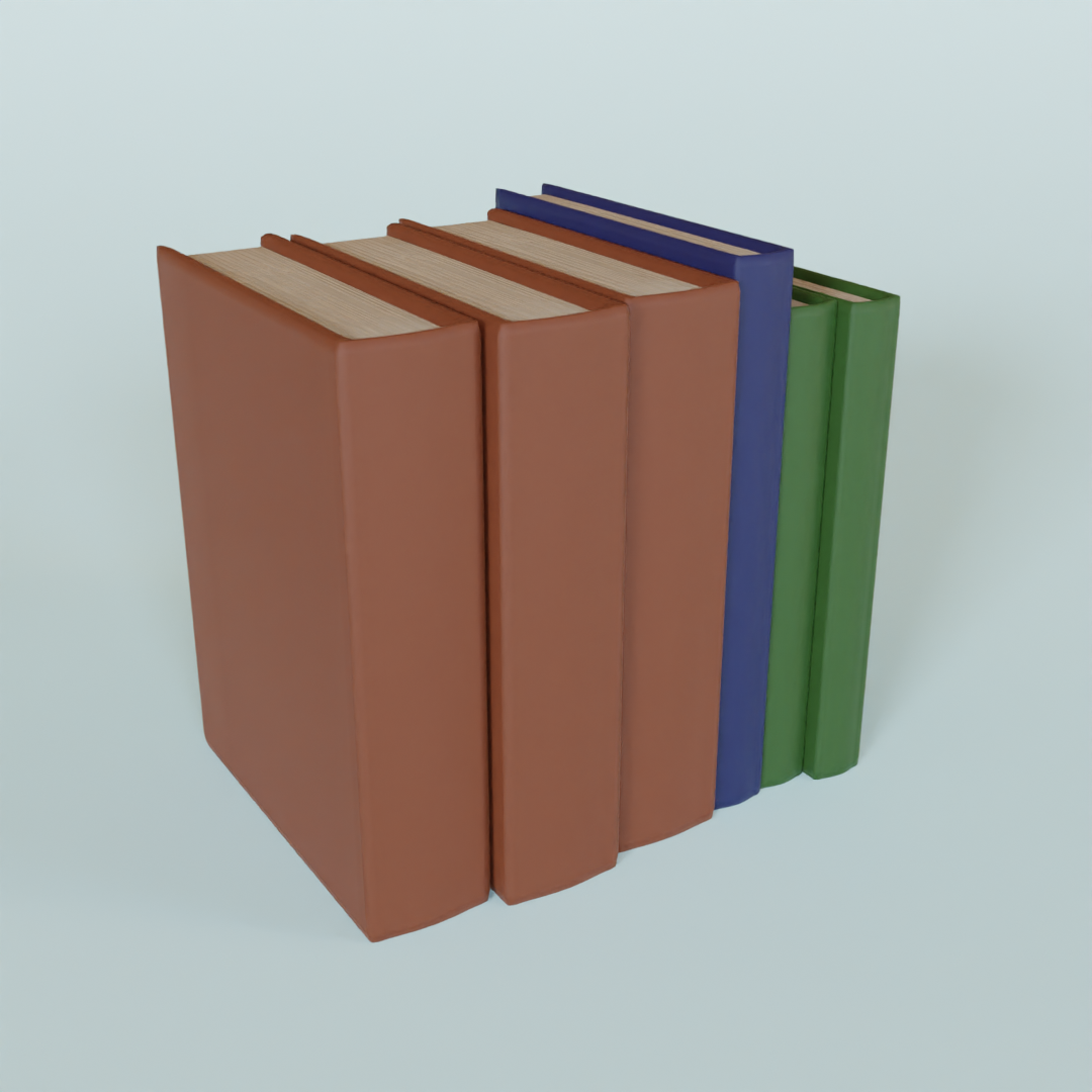 Books | FREE Books models | BlenderKit