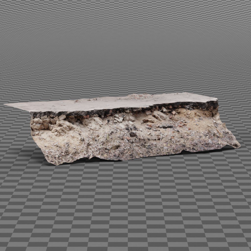 Asphalt Cliff Controller | Urban Environment models | BlenderKit