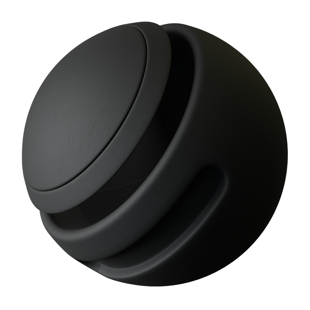 Black Matte Plastic (Low Damaged) | FREE plastic materials | BlenderKit