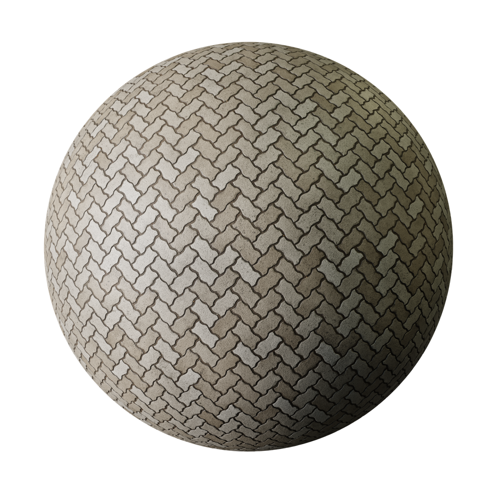 Simple street pavement | FREE paving materials | BlenderKit
