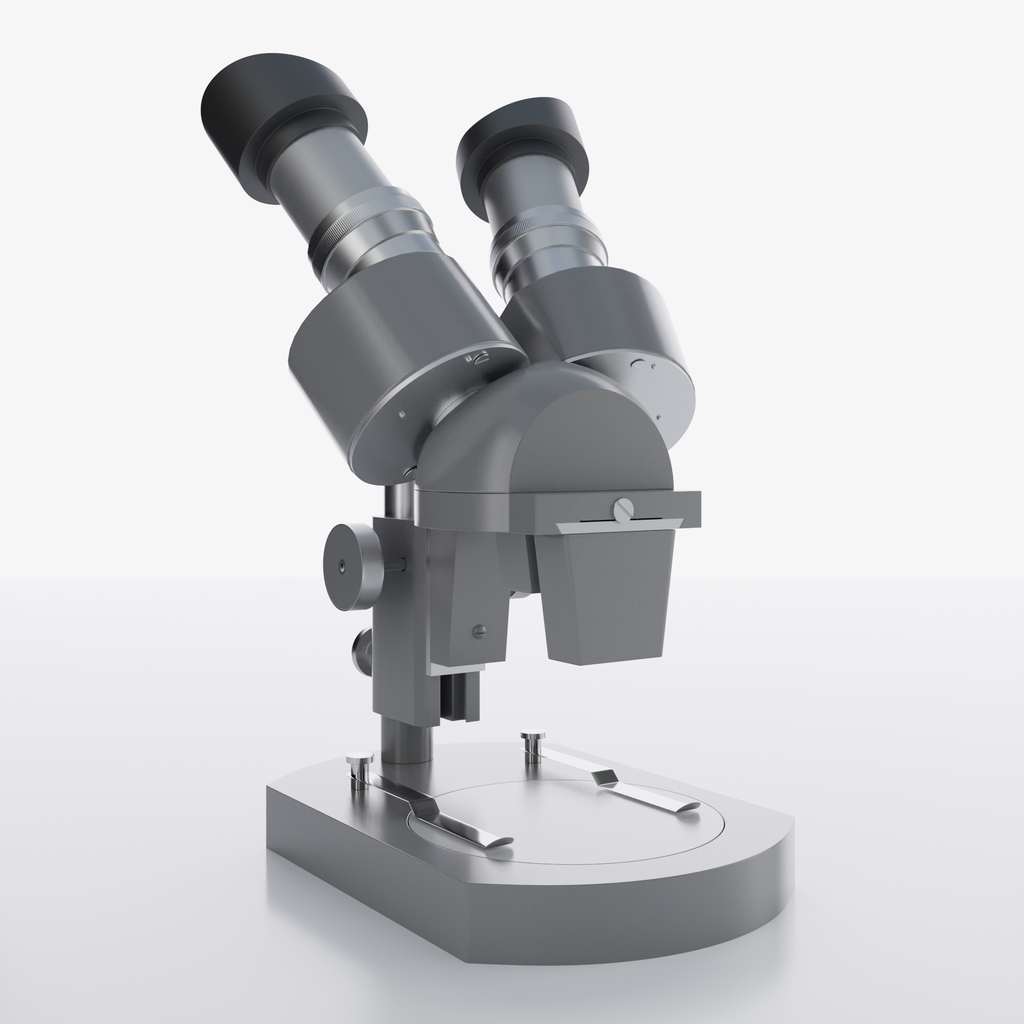 Microscope | FREE 3D Lab Equipment models | BlenderKit