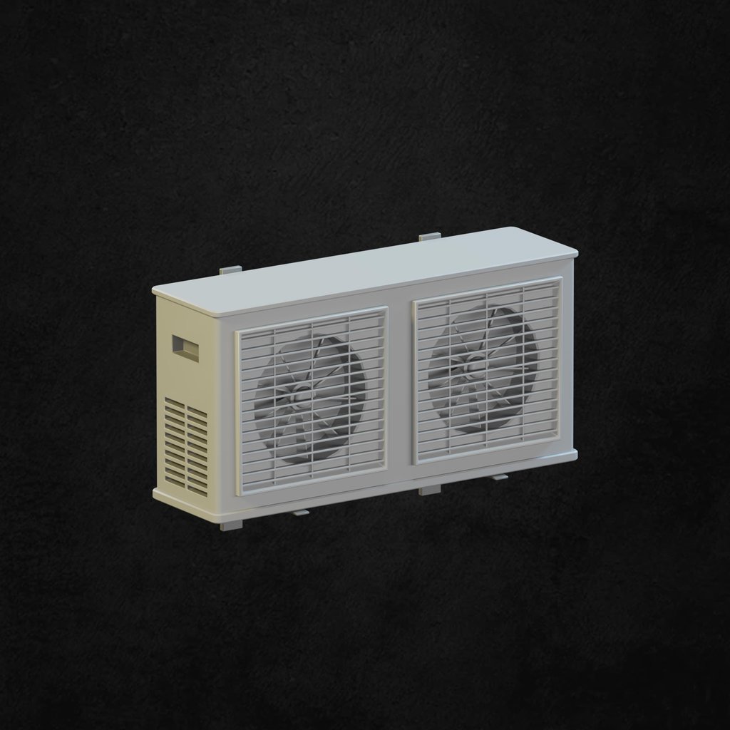 Air Conditioner | Industrial Machinery models | BlenderKit
