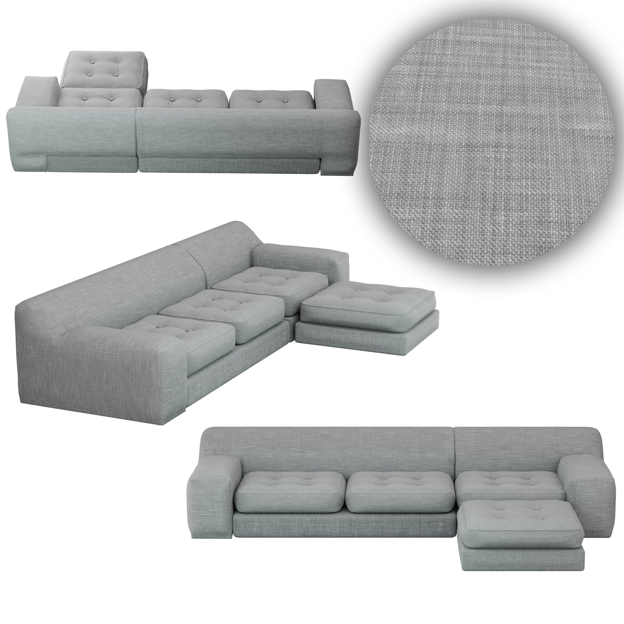 Modular Sofa | Sofas models | BlenderKit