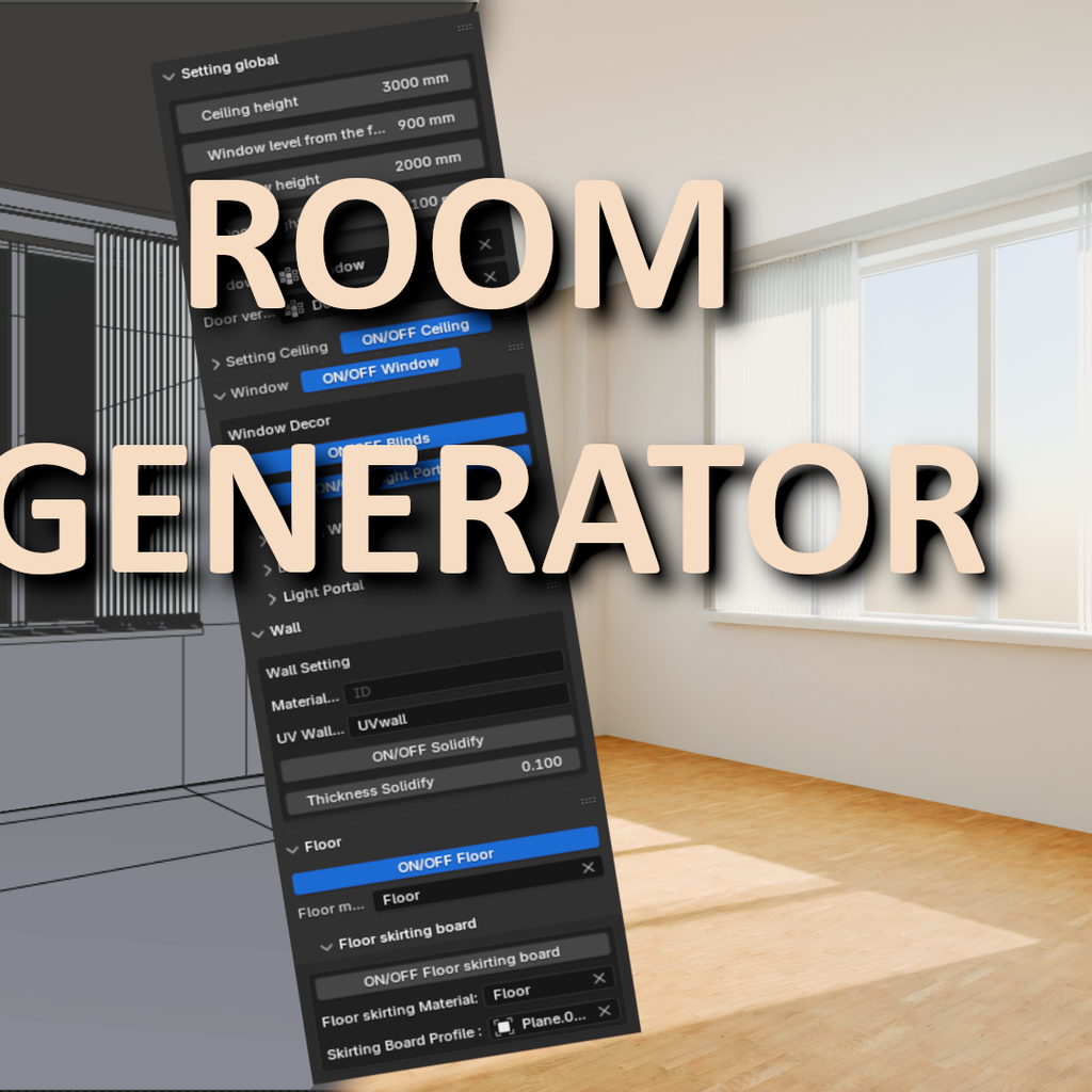 Room Generator | BlenderKit