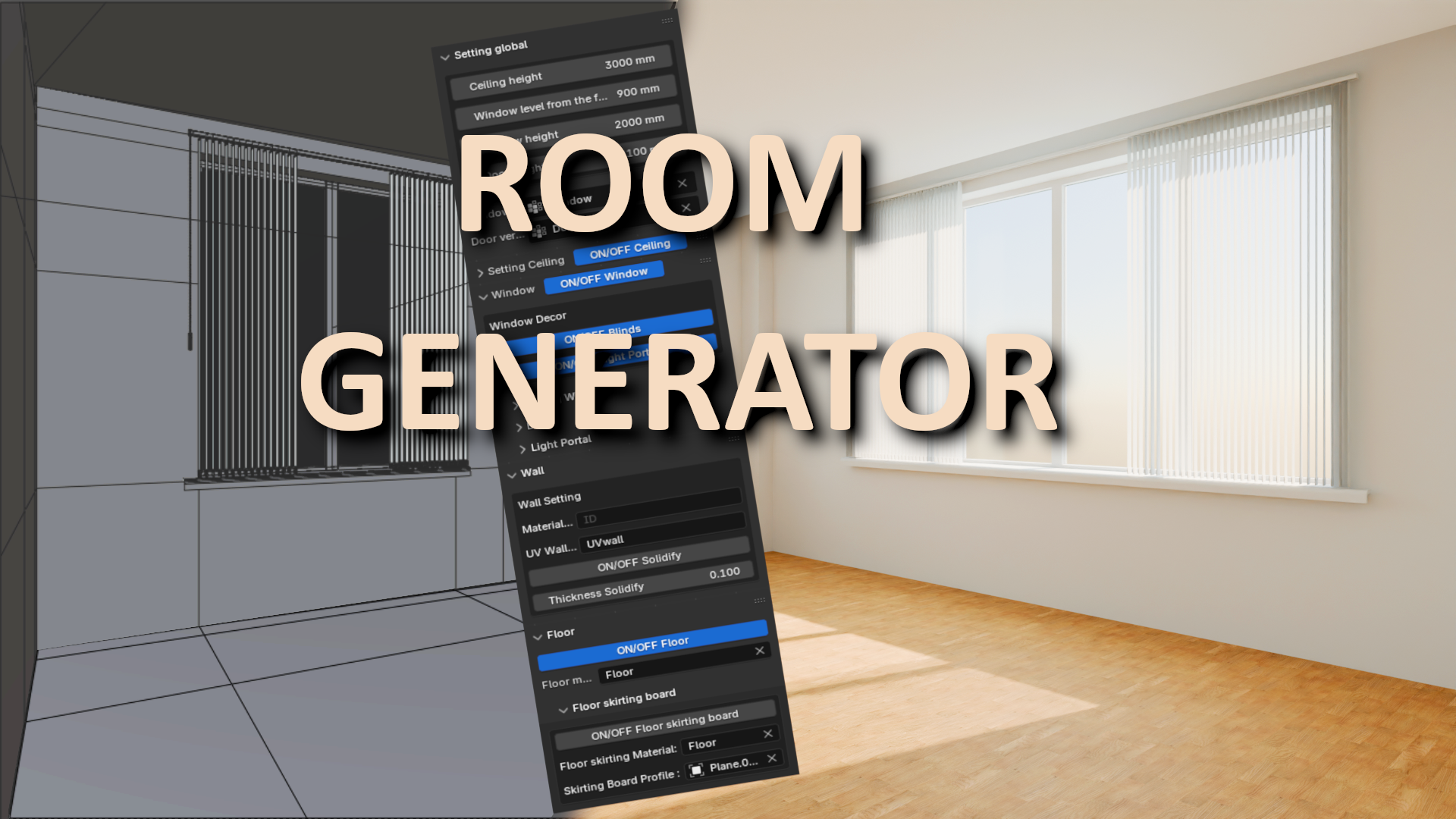 Room Generator | BlenderKit