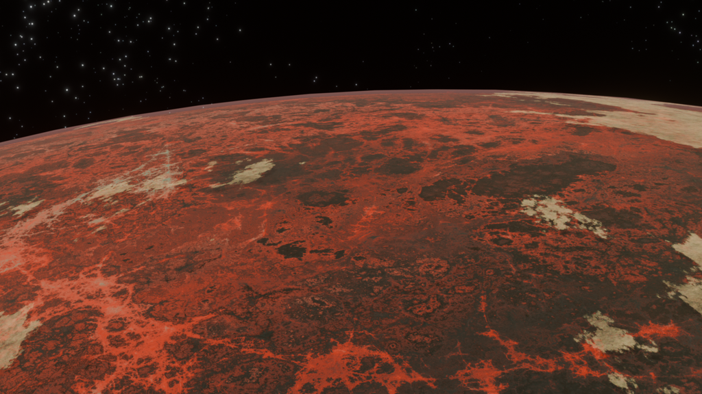 Red Planet Surface, 16k | Outdoor HDRis | BlenderKit
