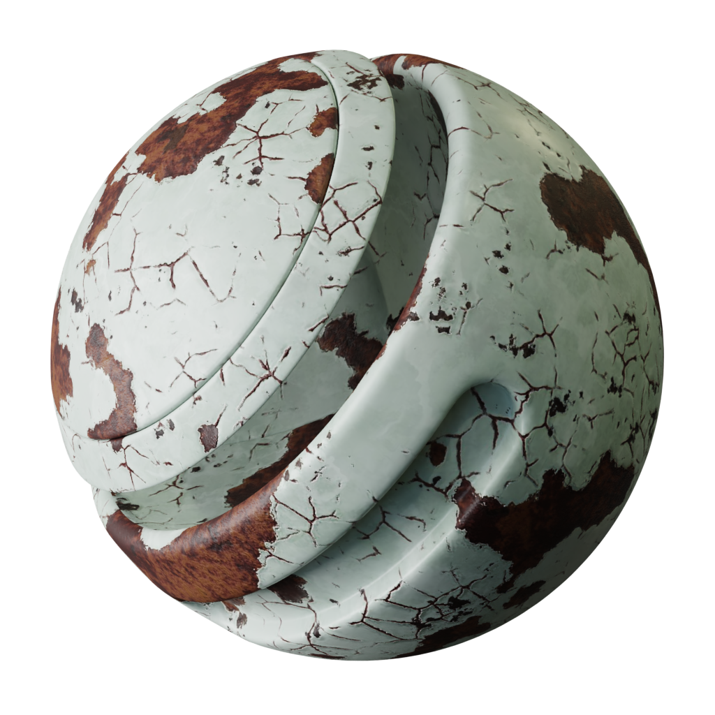 Machinery Chipped Paint | FREE metal materials | BlenderKit