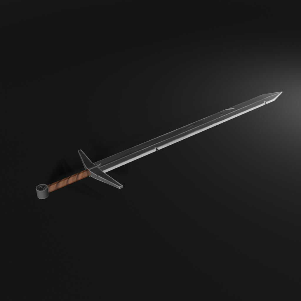 Iron sword | Historical Weapons models | BlenderKit