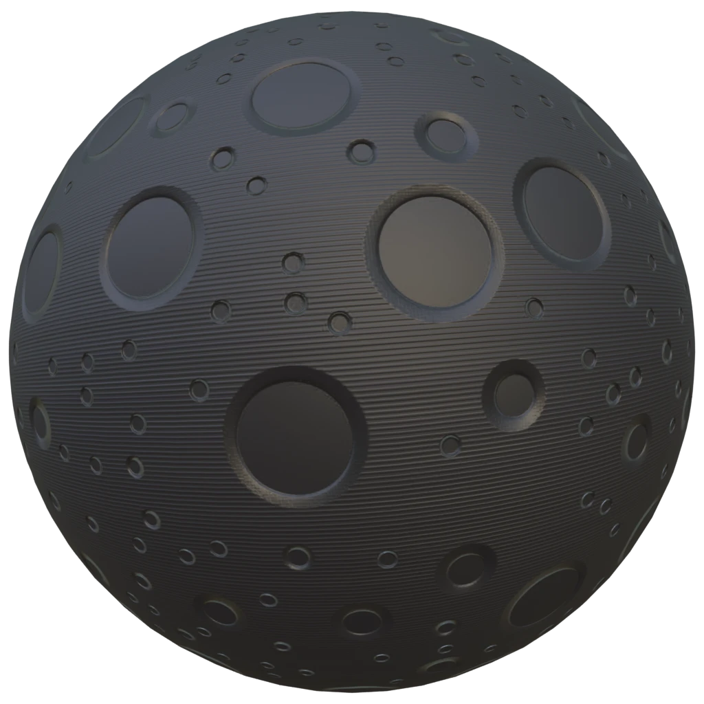 Wall Decor with Geometric Circles | FREE organic materials | BlenderKit