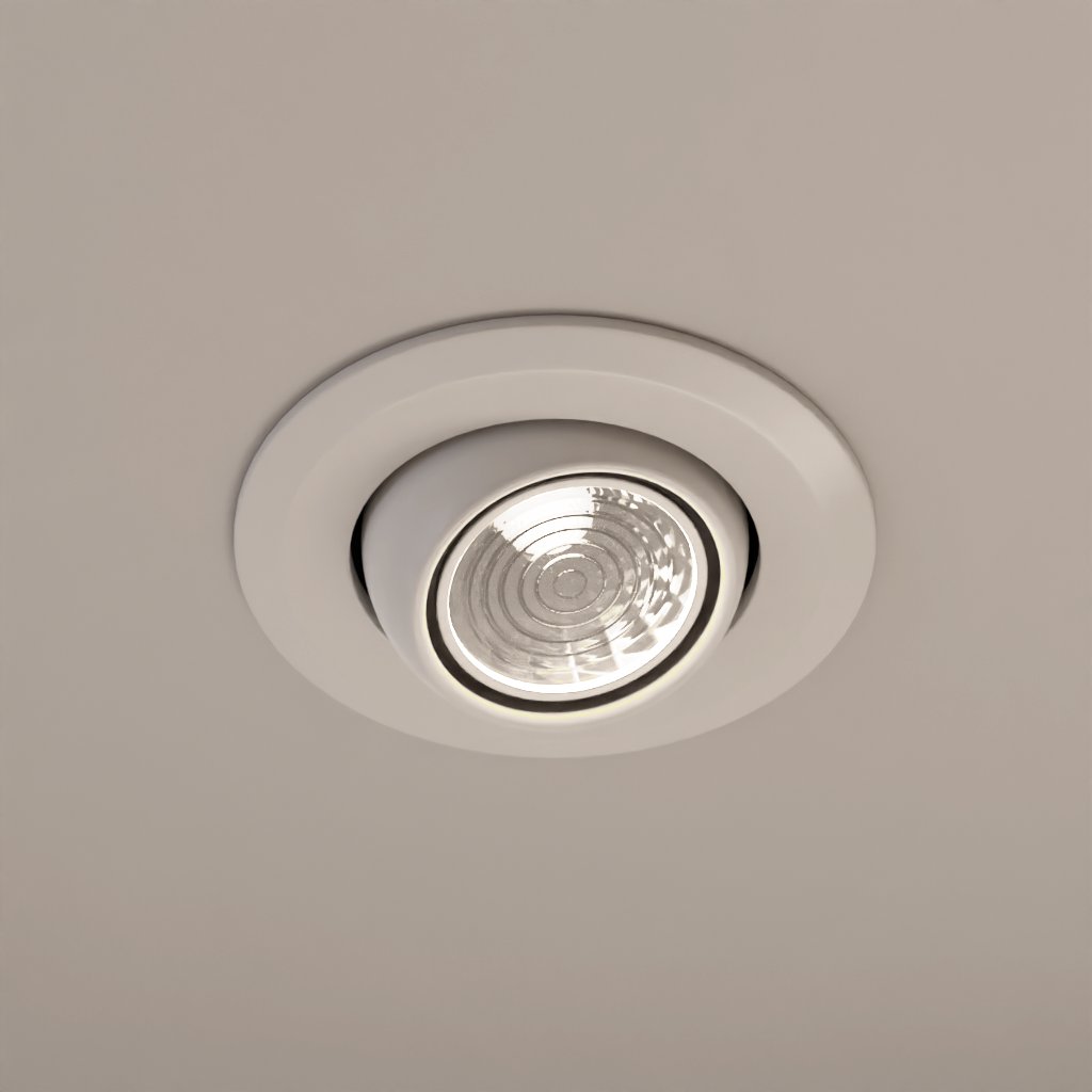 Directional ceiling spot | Ceiling Lights models | BlenderKit