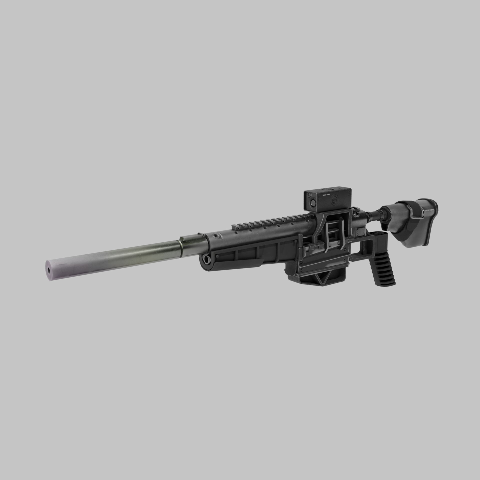 Assault Rifle | FREE 3D Sci-Fi models | BlenderKit