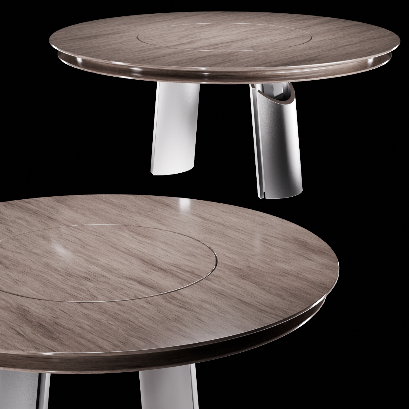 Olympic Round Dining Table | FREE Tables models | BlenderKit