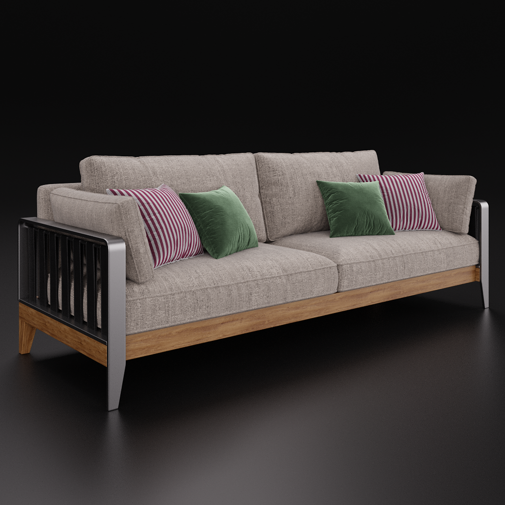 Sofa Daniela | Sofas models | BlenderKit