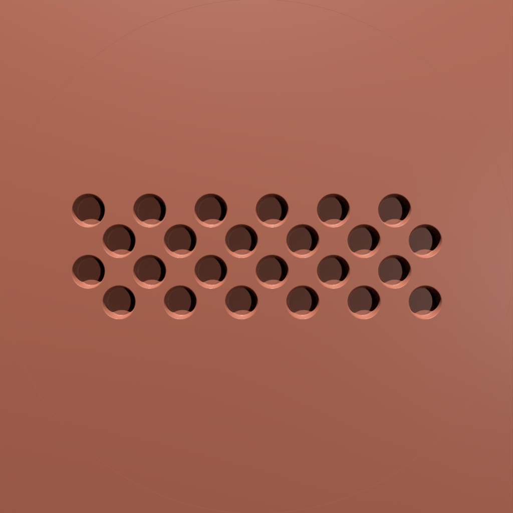 Disc Vent Brush - 01 | FREE geometric brushes | BlenderKit