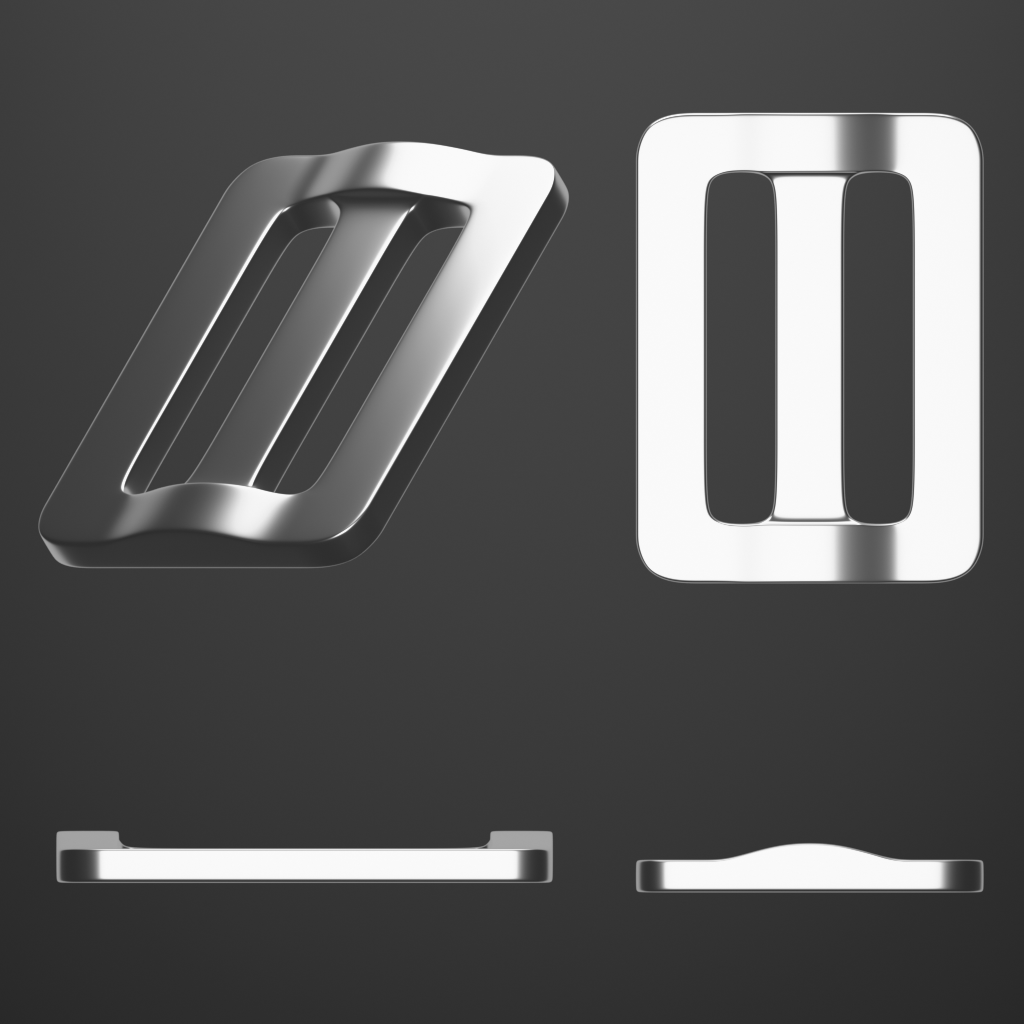 BlenderKit | Download the Buckle Base Mesh model