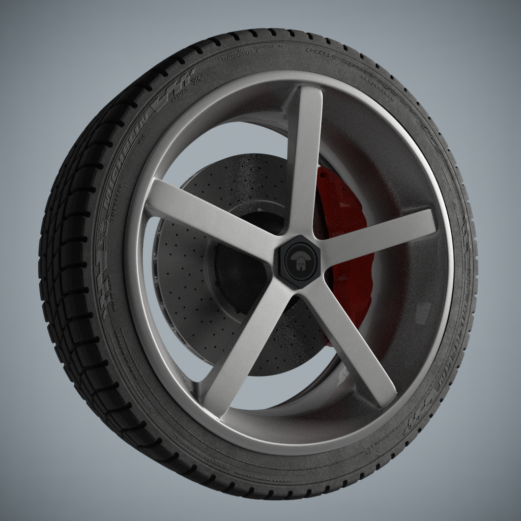 BlenderKit FREE 3D model: Tire / Tyre in category Transport > Vehicle ...