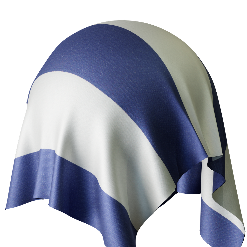Stripe Blue Flat | FREE fabric materials | BlenderKit